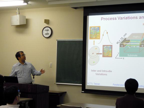 台湾交通大学 李先生、Chieh-Yang Chen (陳頡陽) さん、Li-Wen Chen (陳儷文) さんが来訪